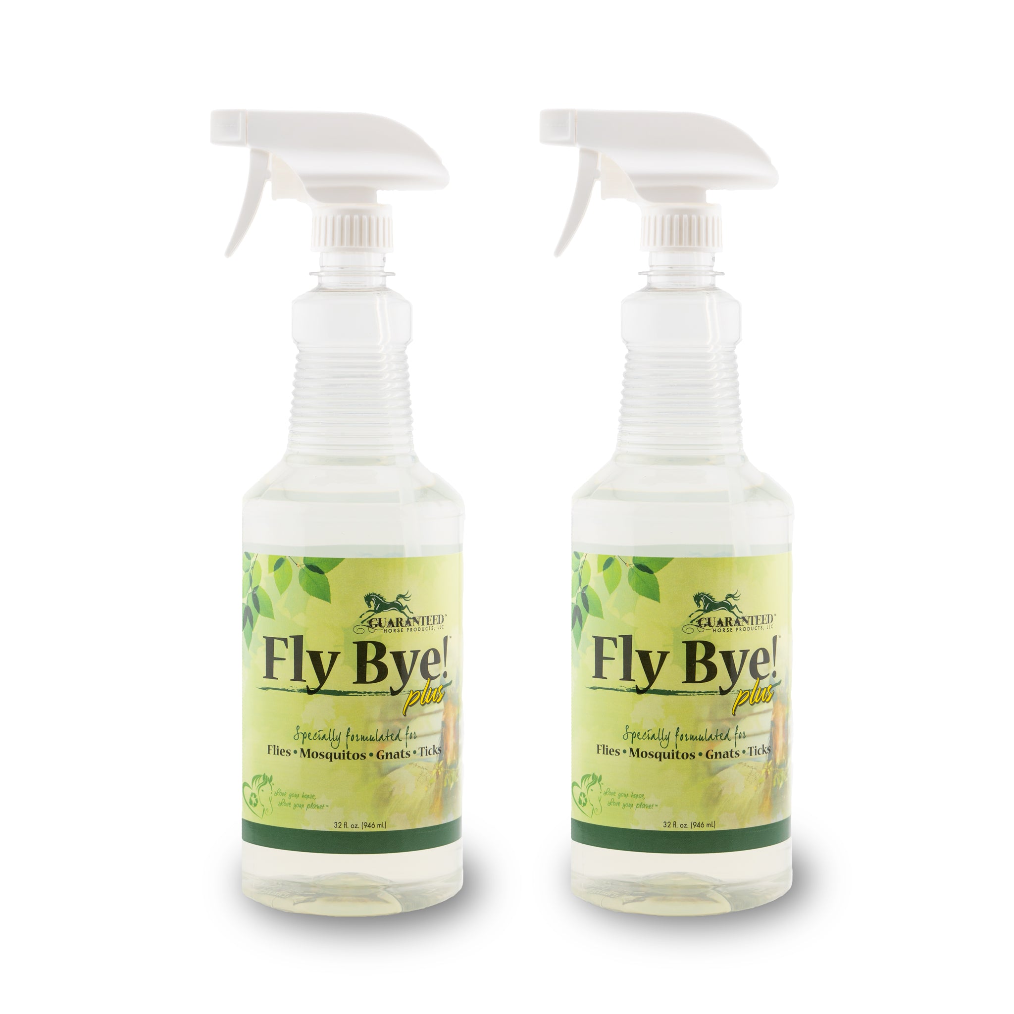32 oz Fly Bye! Plus 2 Pack – Guaranteed Horse Products