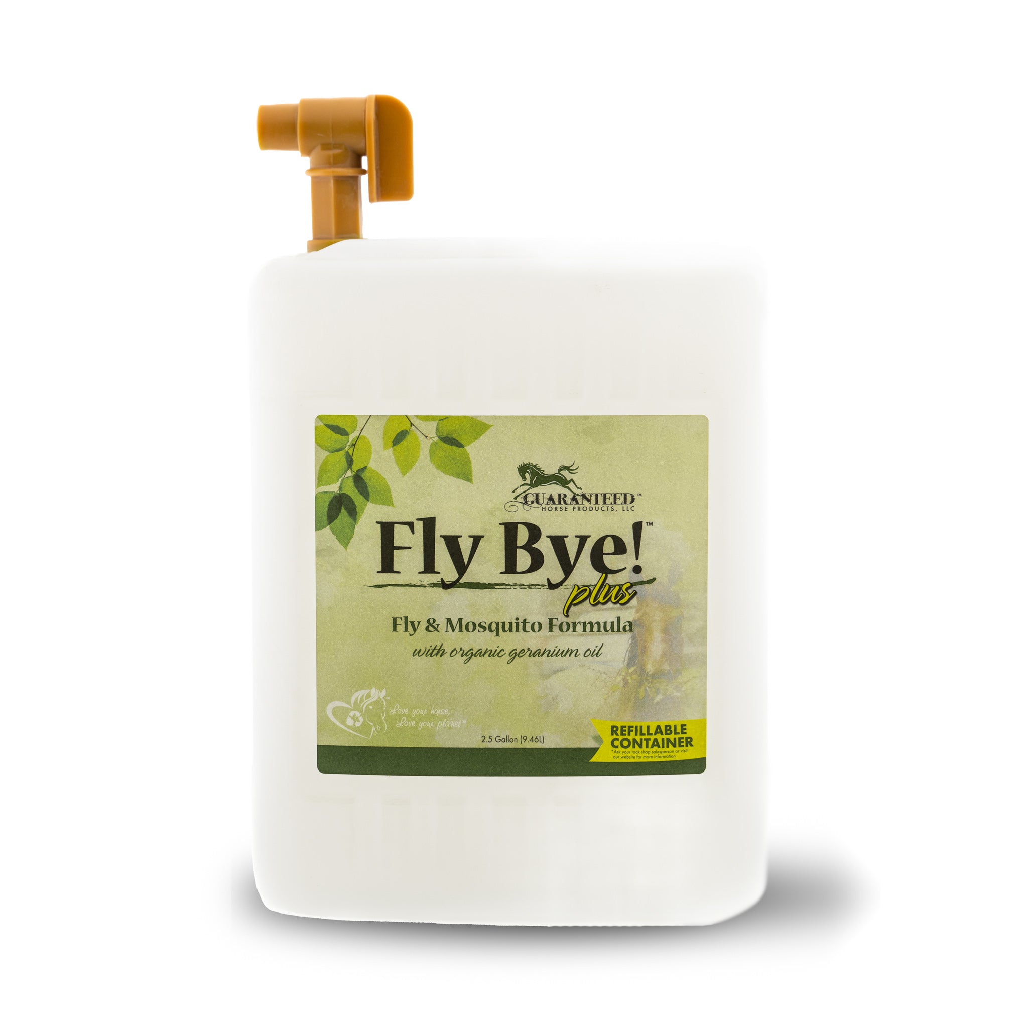 Fly Bye! Plus 2.5 Gallon Fly Spray – Guaranteed Horse Products